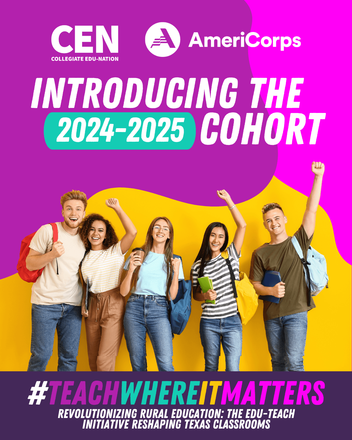 Collegiate Edu-Nation Announces 2024-2025 Cohort of AmeriCorps Members ...